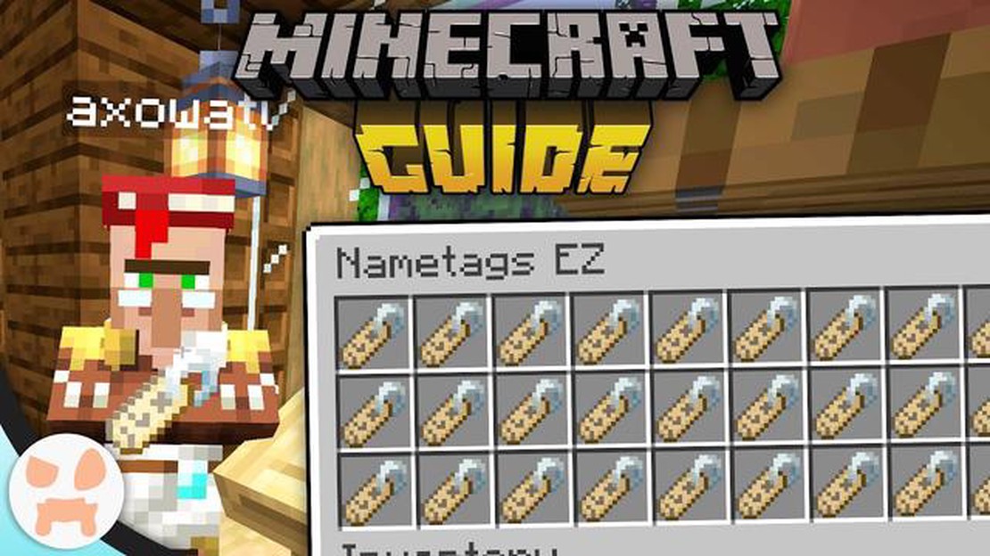 Learn How To Get A Name Tag In Minecraft And Customize Your Pets